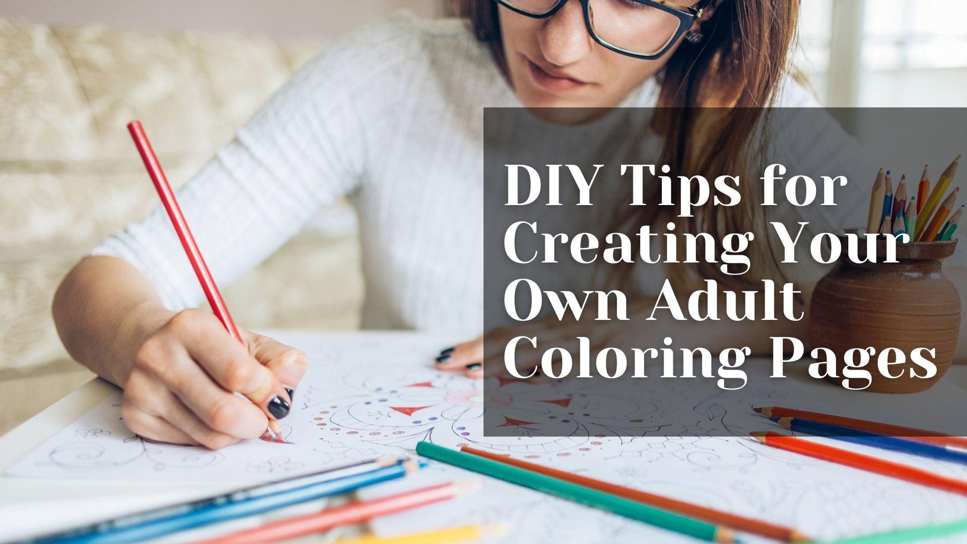 how to make coloring pages for adults