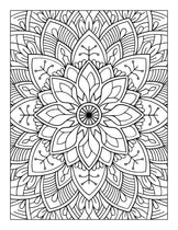 60 Free Mandala Adult Coloring Pages Printable PDF Instant Download ...