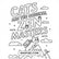 100 Bold and Easy Cute Cats Coloring Pages Printable PDF for All Ages ...