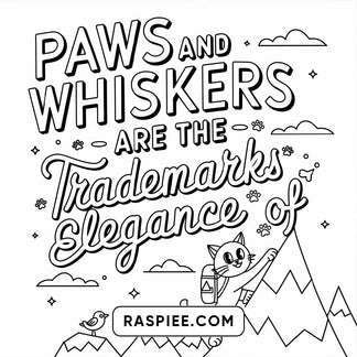 100 Bold and Easy Cute Cats Coloring Pages Printable PDF for All Ages ...