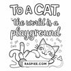 100 Bold and Easy Cute Cats Coloring Pages Printable PDF for All Ages ...