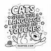 100 Bold and Easy Cute Cats Coloring Pages Printable PDF for All Ages ...