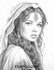 40 Beautiful Gypsy Girls Grayscale Coloring Pages Printable for Adults ...