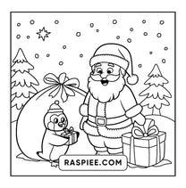 110 Bold and Easy Christmas Hygge Coloring Pages – RASPIEE