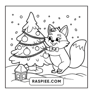 110 Bold and Easy Christmas Hygge Coloring Pages – RASPIEE
