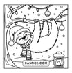 114 Bold and Easy Festive Corner Christmas Coloring Pages – RASPIEE