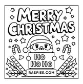 120 Bold & Easy Christmas Coloring Pages Printable PDF for Kids Adults ...