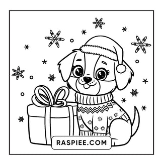 120 Bold & Easy Christmas Coloring Pages Printable PDF for Kids Adults ...