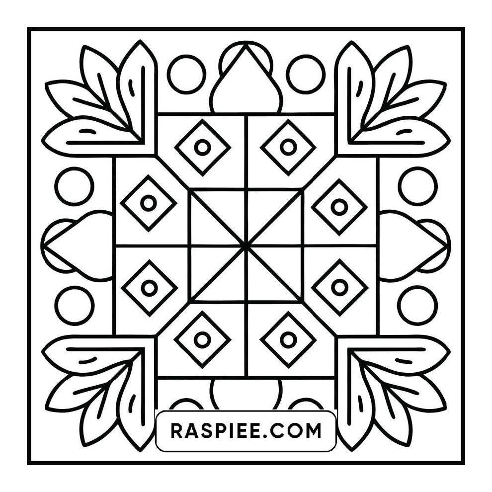 120 Bold and Easy Comfy Patterns Coloring Pages – RASPIEE