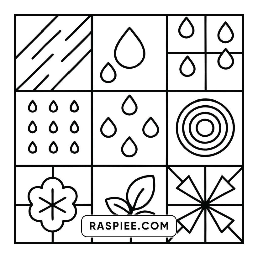 120 Bold and Easy Comfy Patterns Coloring Pages – RASPIEE