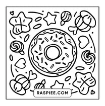 127 Bold and Easy Cute Groovy Coloring Pages for Kids & Adults – RASPIEE