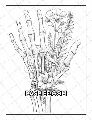 50 Botanical Anatomy Adult Coloring Pages Printable PDF Instant Downlo ...