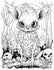 50 Halloween Scary Animals Grayscale Coloring Pages Printable for Adul ...
