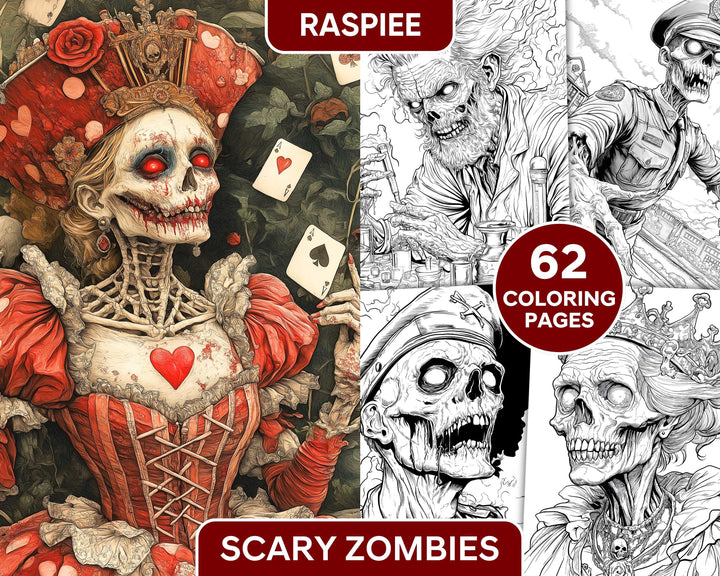 Halloween Coloring Pages for Adults | Spooky and Creative Art for the ...