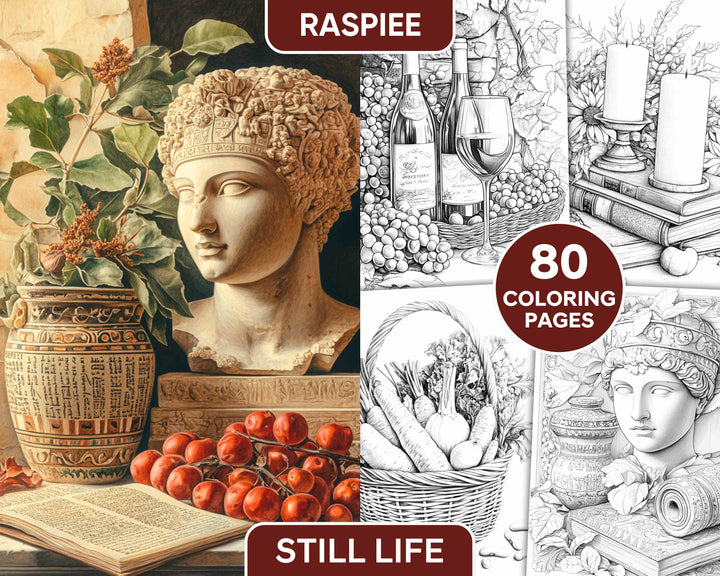 Adult Coloring Pages | Relaxing & Creative Designs – RASPIEE