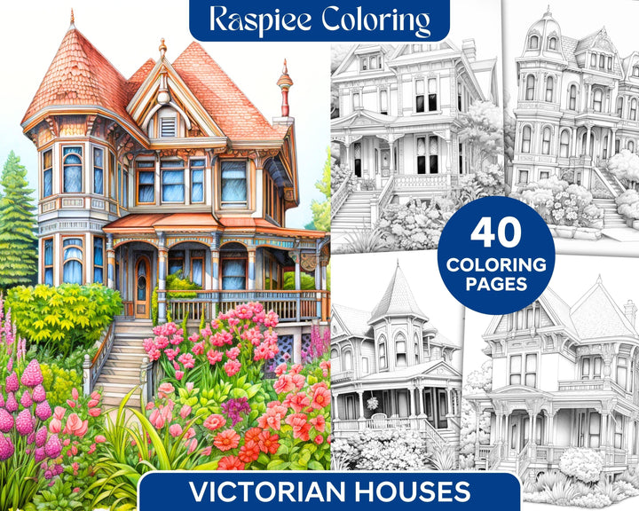 Architecture Coloring Pages for Adults | Detailed Building Designs ...