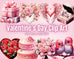 Valentine's Day Clip Art Mega Bundle, 50 PNG High-Res Files for Commer ...