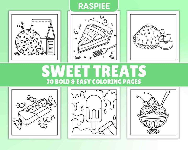 Bold & Easy Coloring Pages for All Ages | Simple Designs – Page 2 – RASPIEE