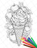 52 Printable Ice Cream Desserts Coloring Pages for Adults and Kids, Gr ...