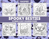 Halloween Coloring Pages for Adults | Spooky & Fun Designs – RASPIEE