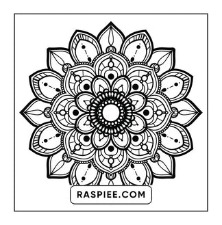 250 Mandala Adult Coloring Pages Printable PDF Instant Download Vol.1 ...