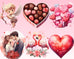 Valentine's Day Clip Art Mega Bundle, 50 PNG High-Res Files for Commer ...