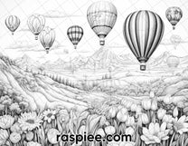 40 Spring Farm Life Grayscale Adult Coloring Pages, Printable PDF Inst ...