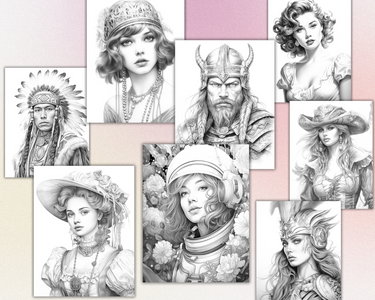 Printable Coloring Pages | Buy High-Quality Digital Downloads