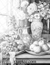 52 Still Life Grayscale Coloring Pages Printable for Adults, PDF File ...