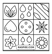 50 Bold and Easy Comfy Patterns Coloring Pages – RASPIEE