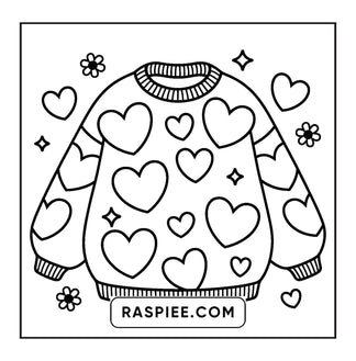 62 Bold and Easy Fashion Vibes Coloring Pages Printable PDF – RASPIEE