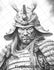 42 Japanese Samurai Grayscale Coloring Pages for Adults, Printable PDF ...