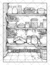 50 Country Farm Scenes Adult Coloring Pages Printable PDF Instant Down ...