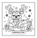 72 Bold and Easy Cute Christmas Coloring Pages for Kids & Adults – RASPIEE