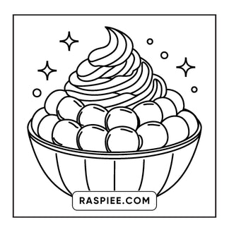 80 Bold and Easy Japanese Food Coloring Pages for Kids & Adults – RASPIEE