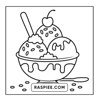 87 Bold and Easy Everyday Cute Things Coloring Pages for Kids & Adults ...