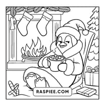 90 Bold and Easy Merry Christmas Coloring Pages for Kids & Adults – RASPIEE