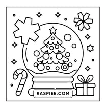 69 Bold and Easy Cozy Christmas Coloring Pages for Kids & Adults – RASPIEE
