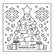 69 Bold and Easy Cozy Christmas Coloring Pages for Kids & Adults – RASPIEE