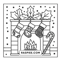 69 Bold and Easy Cozy Christmas Coloring Pages for Kids & Adults – RASPIEE