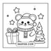 69 Bold and Easy Cozy Christmas Coloring Pages for Kids & Adults – RASPIEE