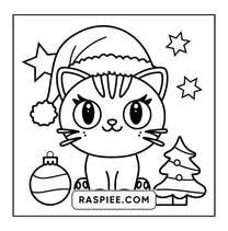 69 Bold and Easy Cozy Christmas Coloring Pages for Kids & Adults – RASPIEE