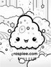 200 Kawaii Food Coloring Pages for Kids, Fun Homeschool Activities, Pr ...