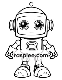 210 Robot Coloring Pages for Kids | Educational Preschool Activity Book ...