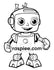 210 Robot Coloring Pages for Kids | Educational Preschool Activity Book ...