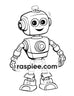 210 Robot Coloring Pages for Kids | Educational Preschool Activity Book ...