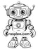 210 Robot Coloring Pages for Kids | Educational Preschool Activity Book ...