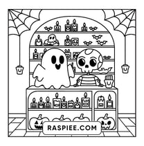 77 Bold & Easy Spooky Shop Coloring Pages Printable PDF for Kids Adults ...