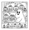 77 Bold & Easy Spooky Shop Coloring Pages Printable PDF for Kids Adults ...